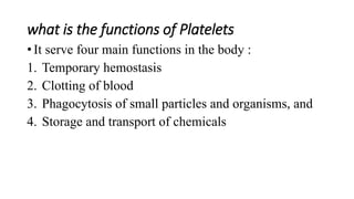 PLATELET COUNT by Dr. Pandian M .pptx