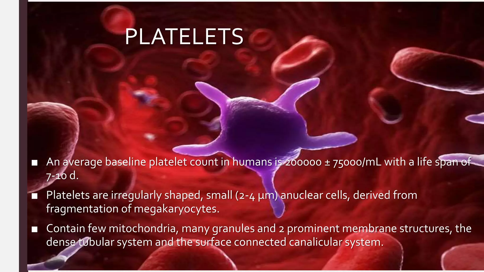 Platelet derivatives | PPTX