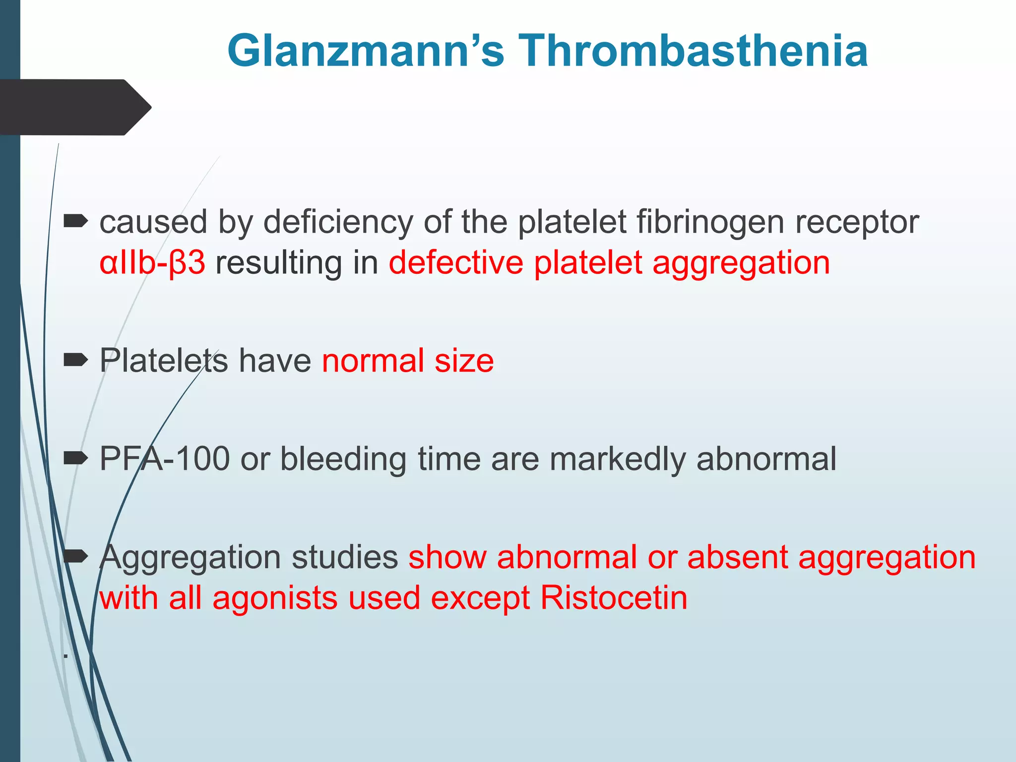 Platelet disoders | PPTX
