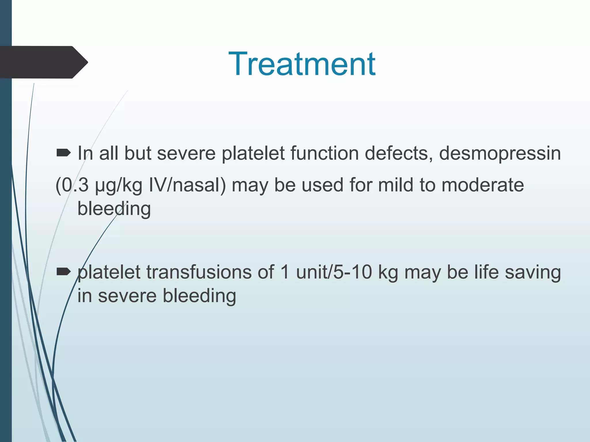 Platelet disoders | PPTX