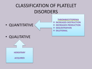 PLATELET DISORDERS.pptx