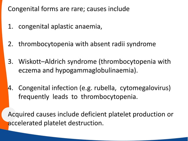 Platelet disorders Haematology | PPTX