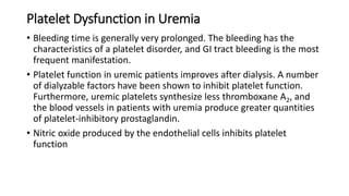 Platelet disorders summarized. ppt | PPTX