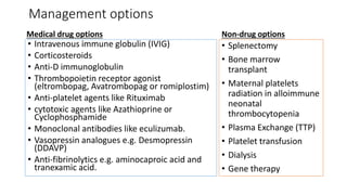 Platelet disorders summarized. ppt | PPTX