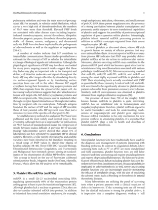 Platelet function tests a review of progresses in456569 | PDF