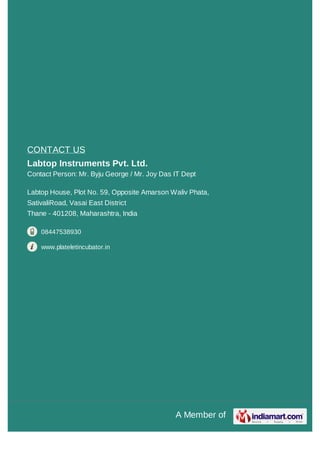 Labtop Instruments Pvt. Ltd, Maharashtra, Bloodbank & Laboratory ...
