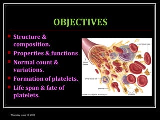 PLATELETS | PPT