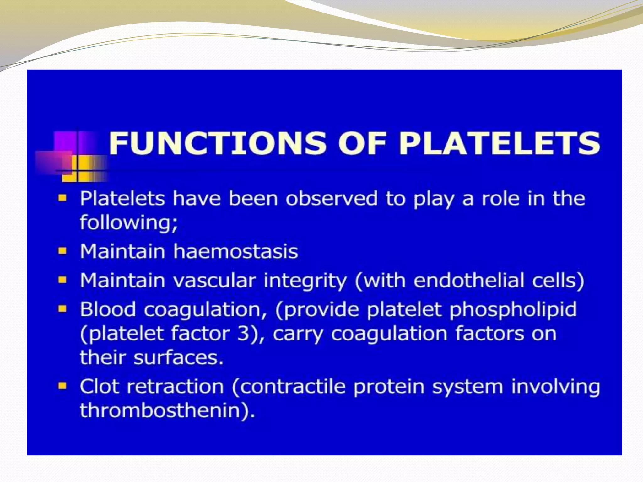 Platelets | PPTX