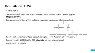 diseases of Platelets | PPT