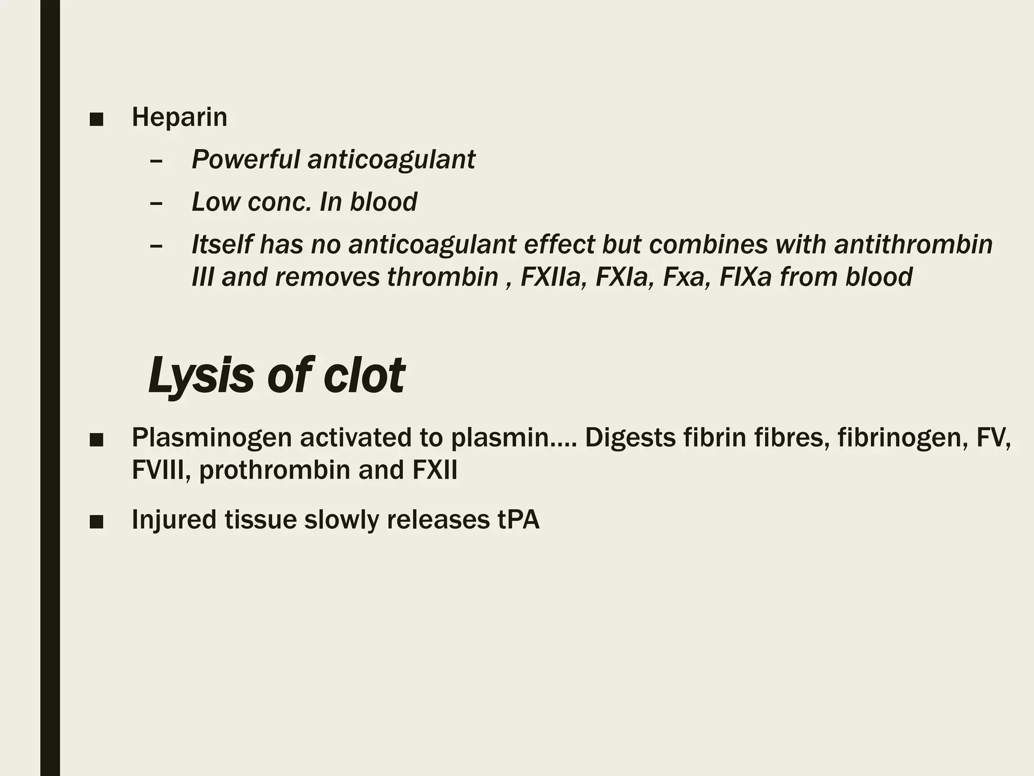 Platelets (The Guyton and Hall Physiology) | PPTX