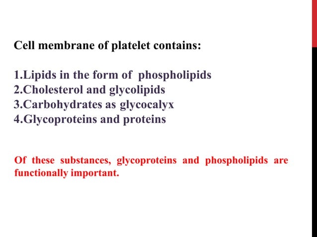 Platelets and Hemostasis.pptx | Blood Disorders | Diseases and Conditions