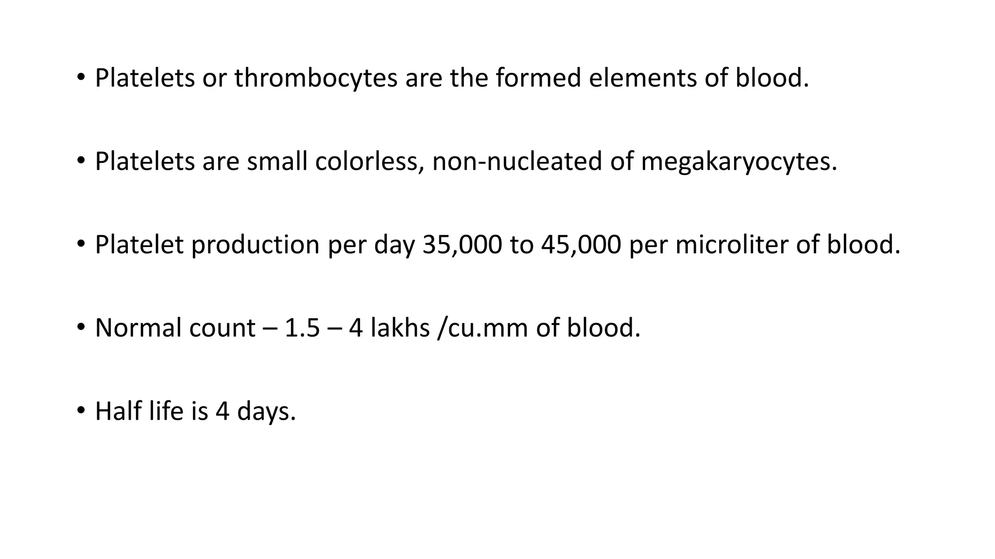 Platelets and anticoagulants powerpoints | PPT