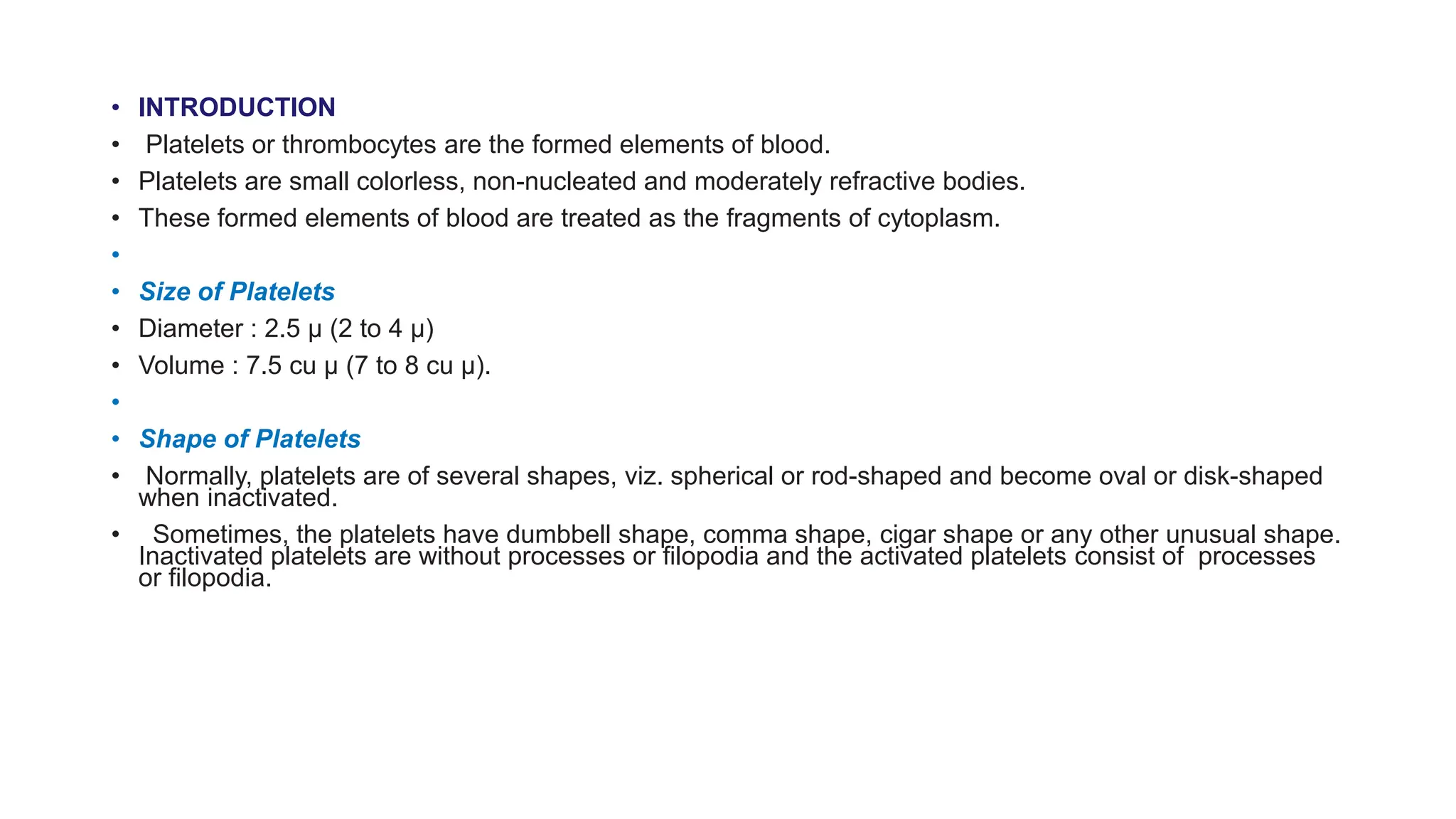 platelets- lifespan -Clot retraction-disorders.pptx