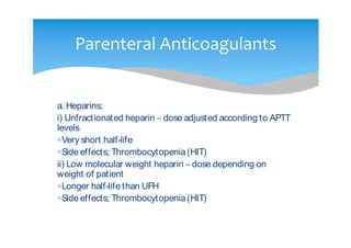 platelets and anticoagulants and their effects.pdf