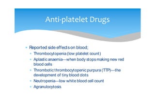platelets and anticoagulants and their effects.pdf