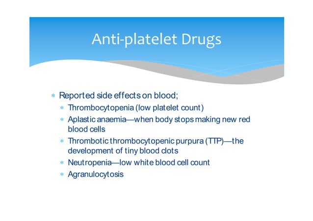 platelets and anticoagulants and their effects.pdf