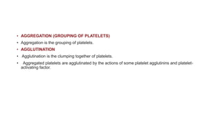 platelets_clotting_biogenesis.clot retractionpptx | PPT