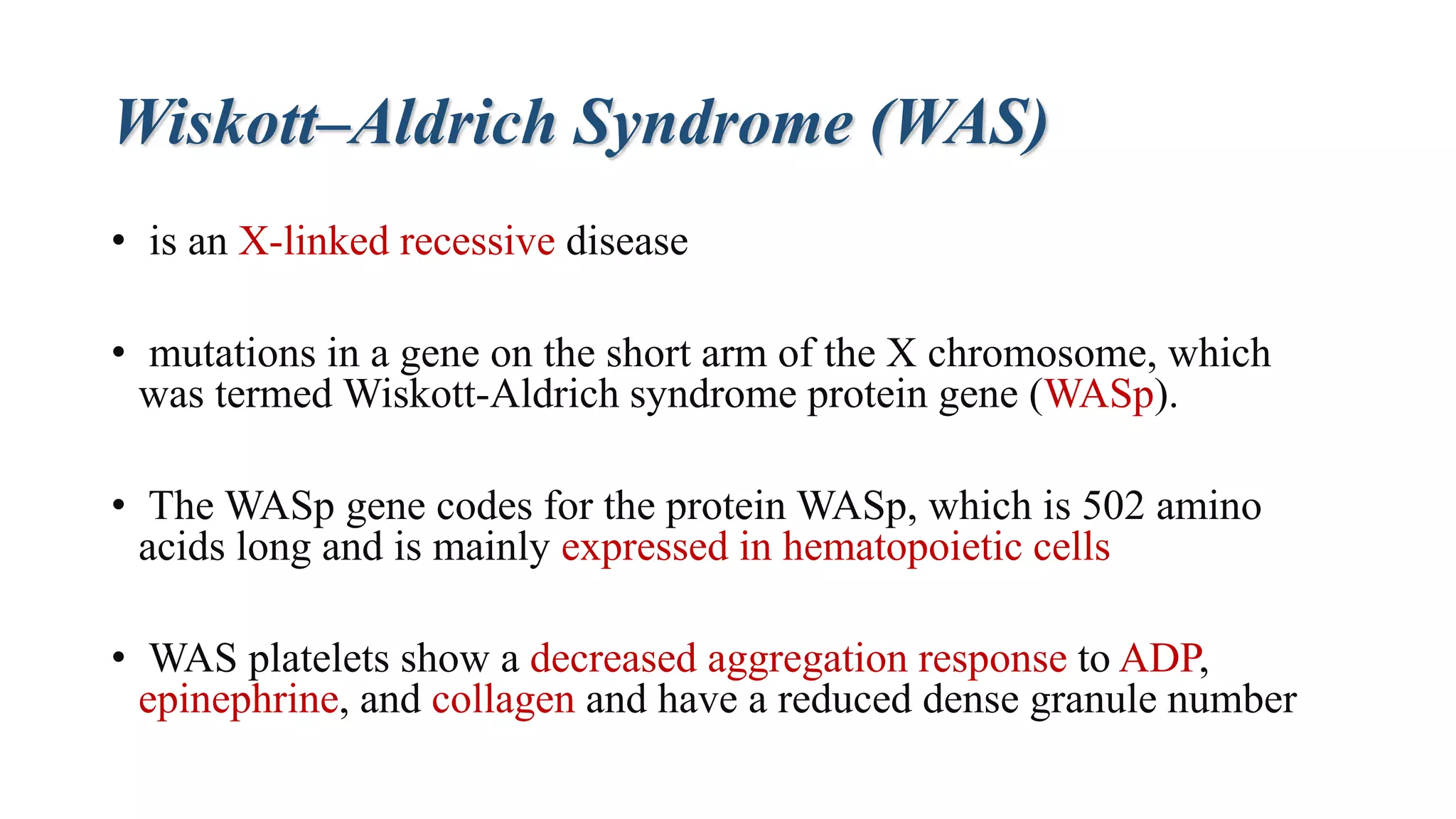 Platelet storage pool disorders | PPTX