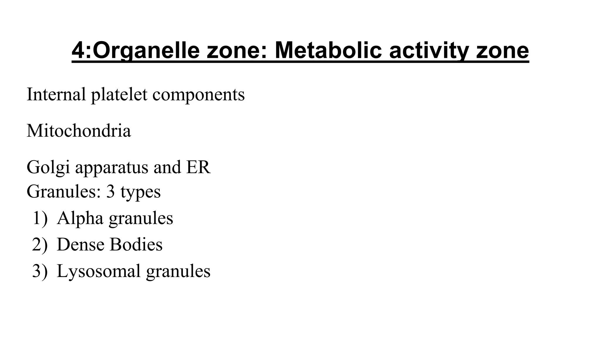 Platelet structure and function (1) | PPTX