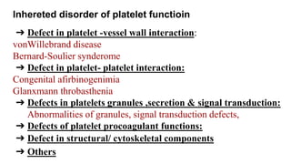 Platelet structure and function (1) | PPTX