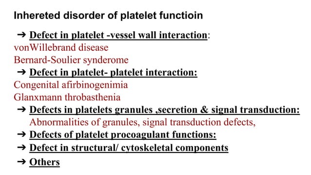 Platelet structure and function (1) | PPTX | Blood Disorders | Diseases and Conditions