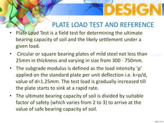 Plate load test | PPTX