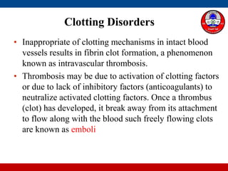 Blood Physiology: Part IV: Platelets and hemostasis | PDF