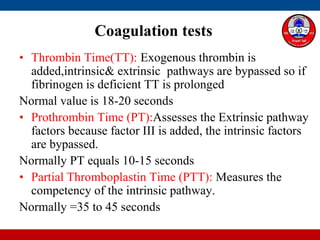 Blood Physiology: Part IV: Platelets and hemostasis | PDF