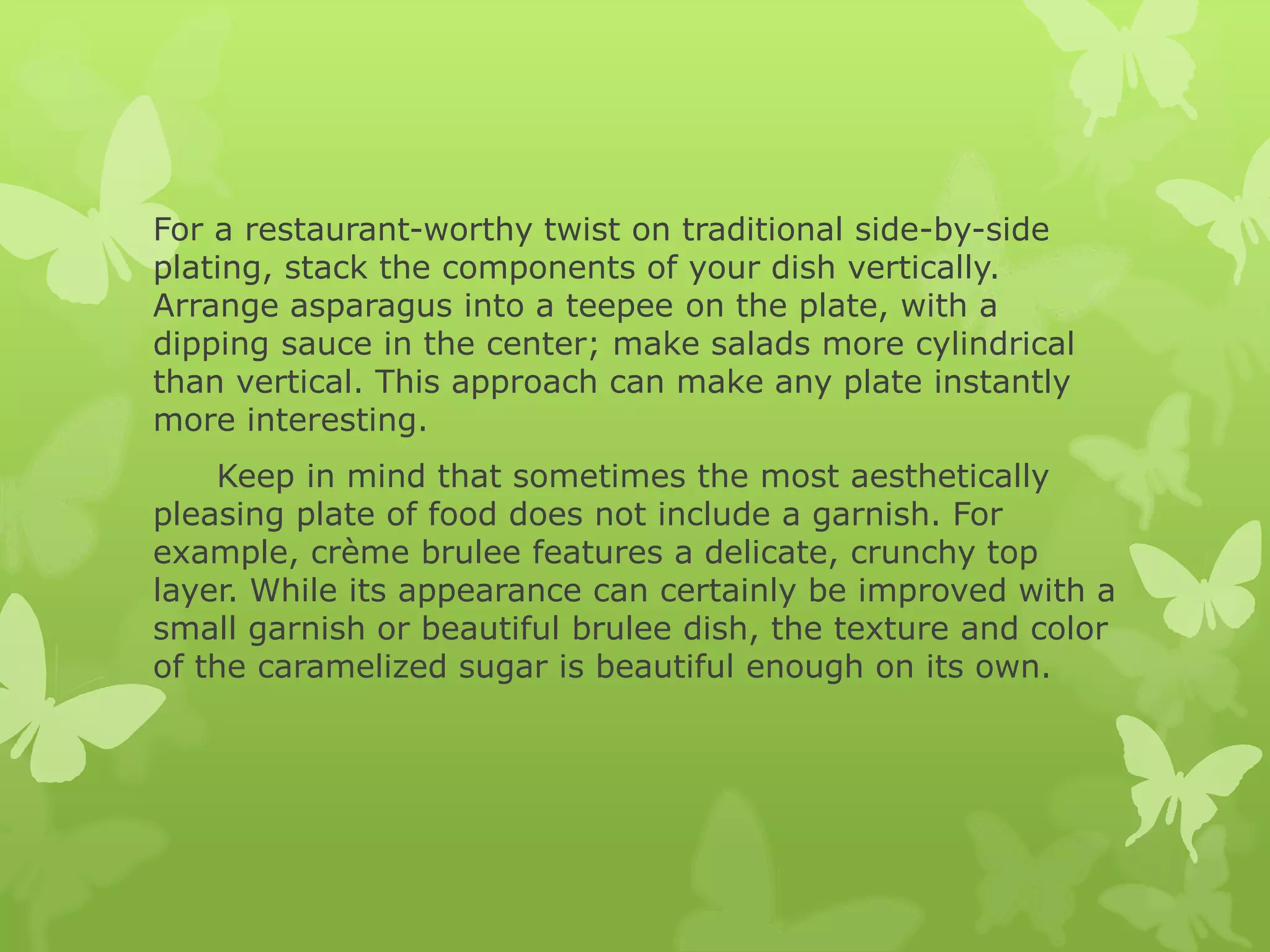 Plate poultry dishes | PPTX