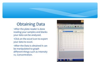Plate reader | PPT | Chemistry | Science