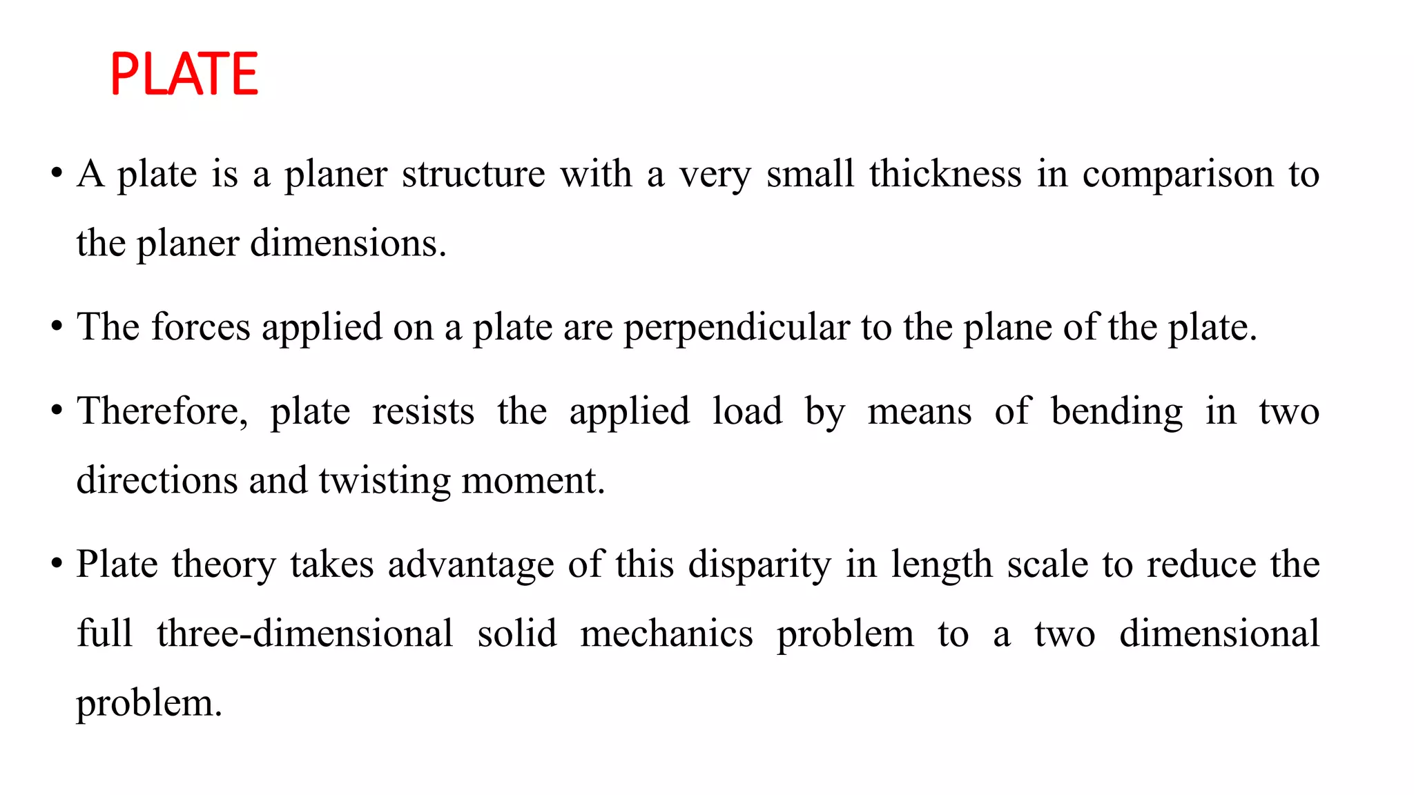 Finite Element analysis -Plate ,shell skew plate | PPTX