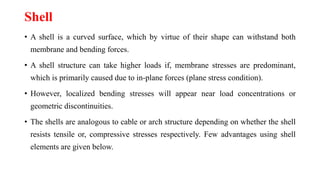 Finite Element analysis -Plate ,shell skew plate | PPTX