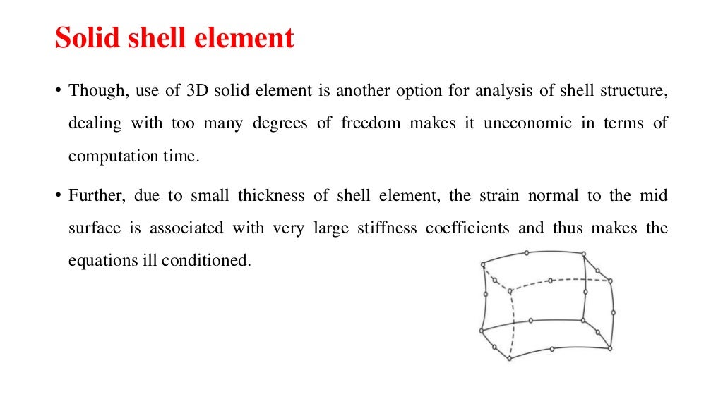Finite Element Analysis Plate Shell Skew Plate