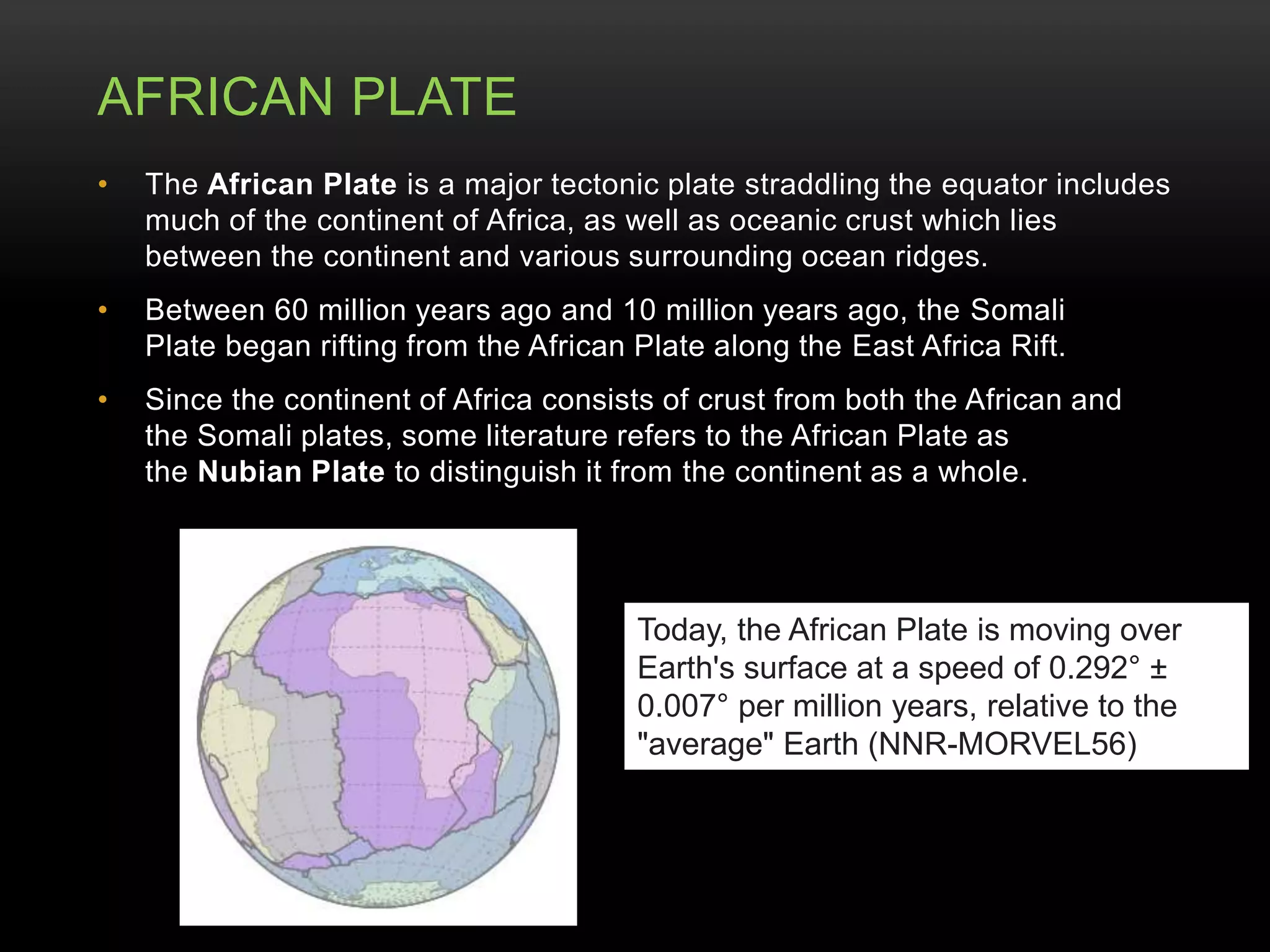 Plates and list of all major and minor plates in the world | PPTX ...