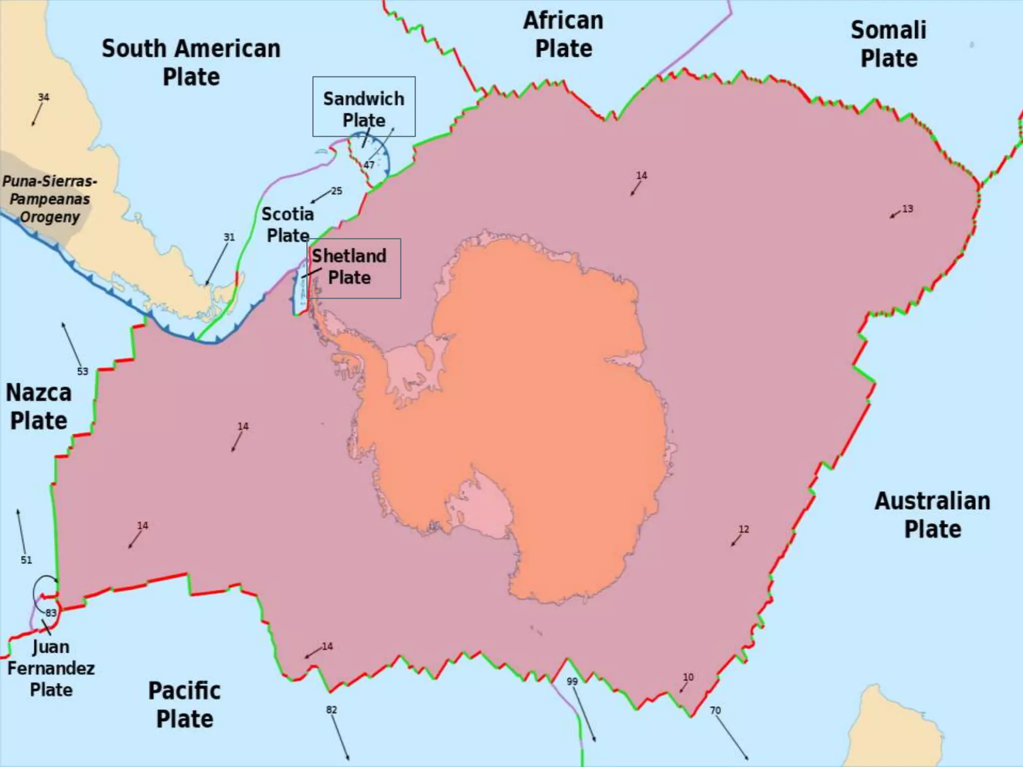 Plates and list of all major and minor plates in the world | PPTX ...