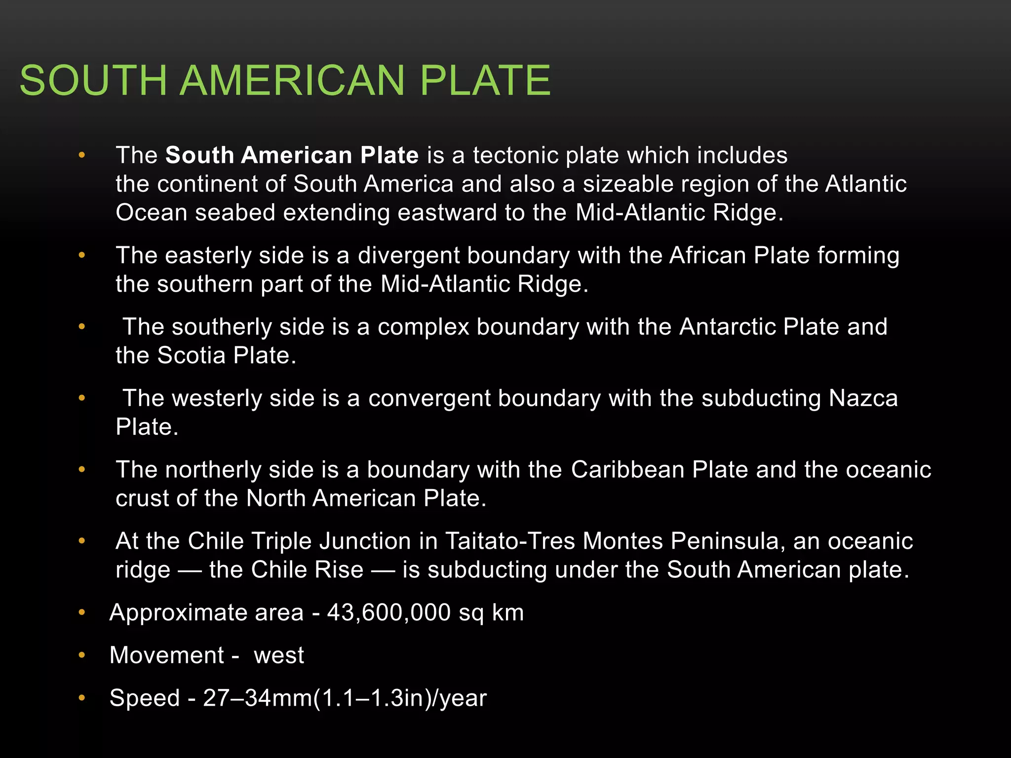 Plates and list of all major and minor plates in the world | PPTX