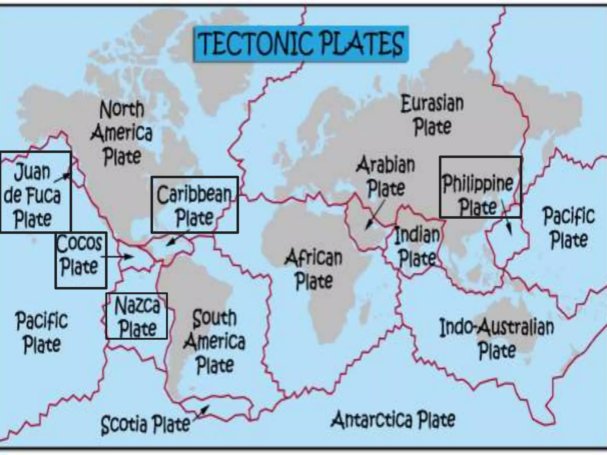 Plates and list of all major and minor plates in the world | PPTX