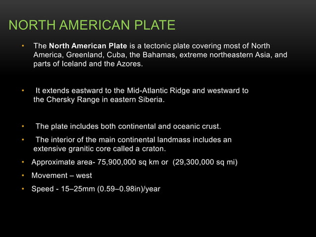 Plates and list of all major and minor plates in the world | PPTX ...