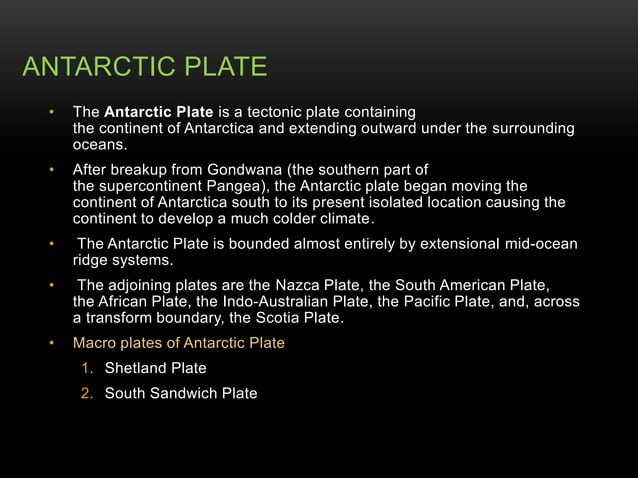 Plates and list of all major and minor plates in the world | PPTX ...