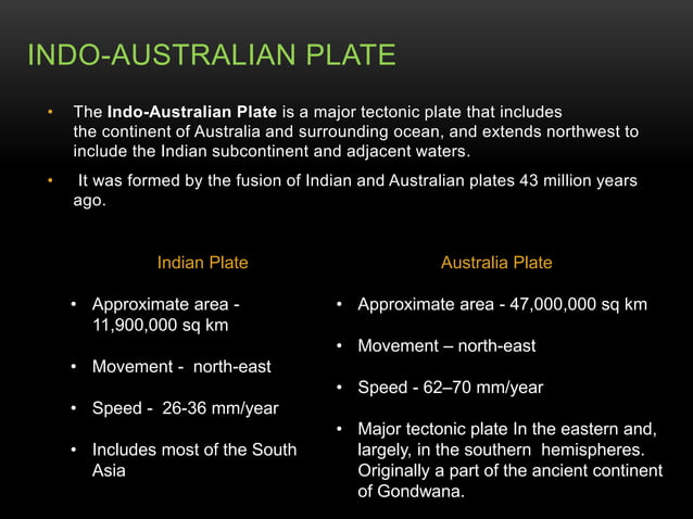 Plates and list of all major and minor plates in the world | PPTX ...