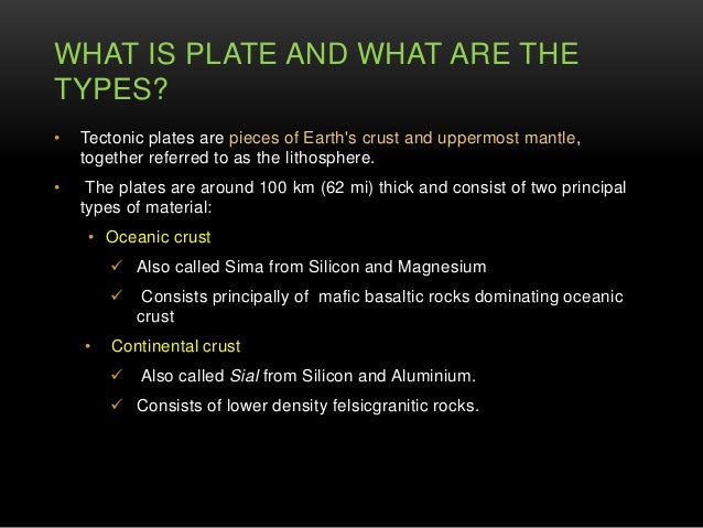 Plates and list of all major and minor plates in the world