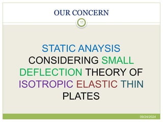 Theory of Plates - Introduction to Plate Theory | PPTX | Physics | Science