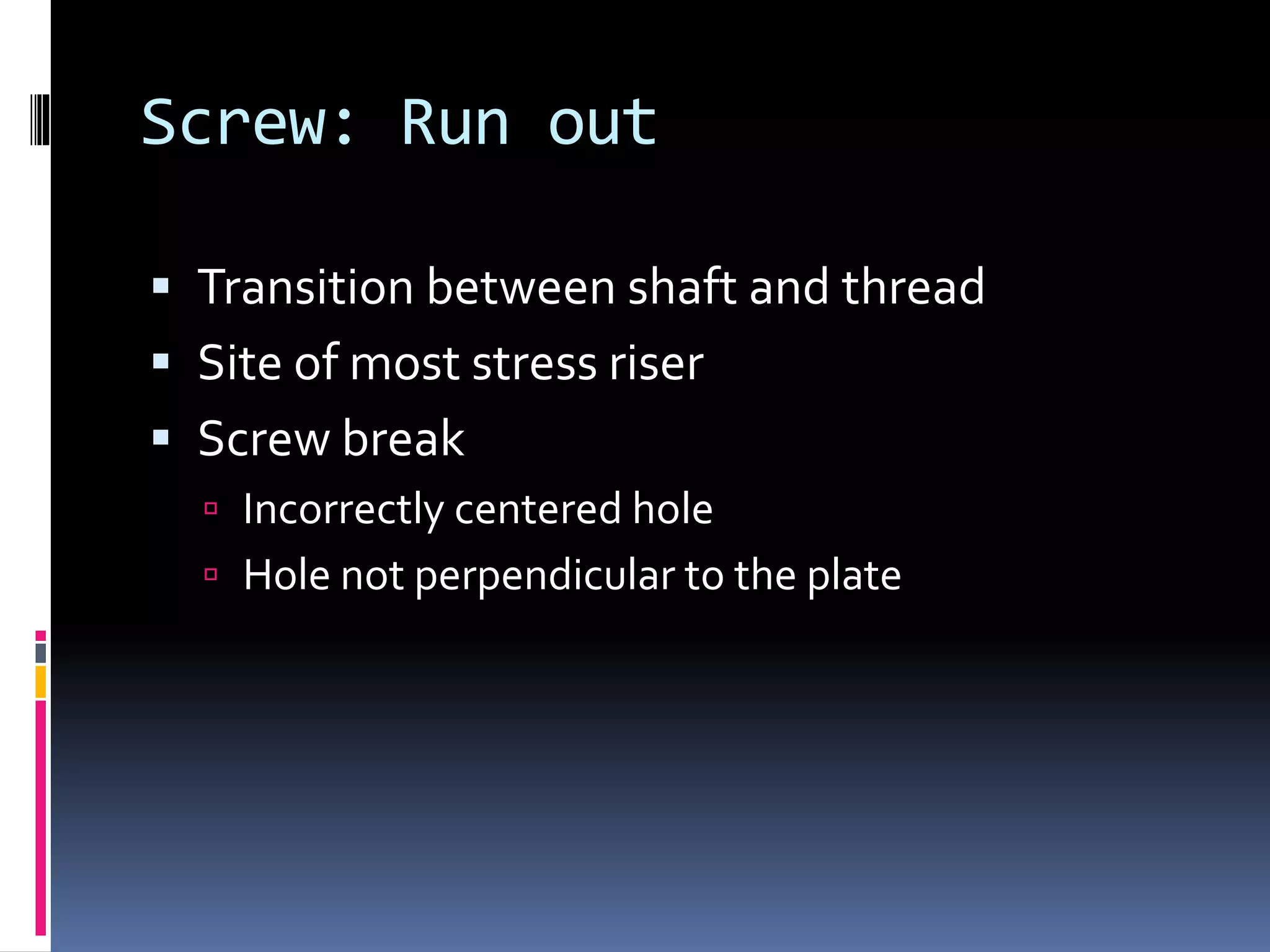 Plates and screws 11 | PPTX