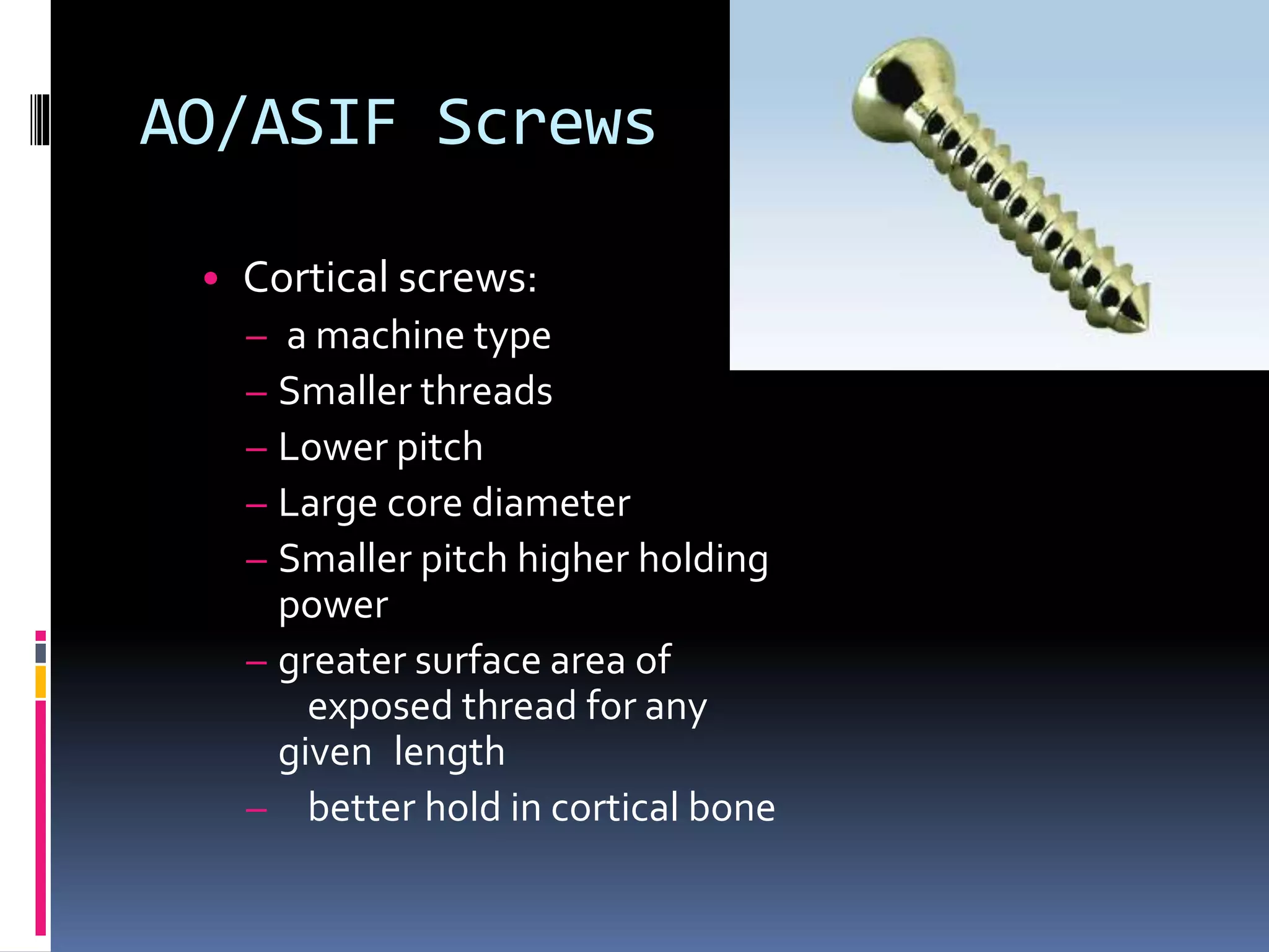 Plates and screws 11 | PPTX