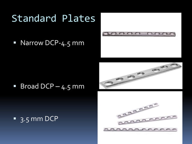 Plates and screws 11 | PPTX