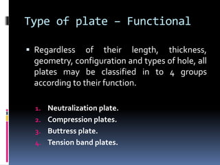 Plates and screws 11 | PPTX