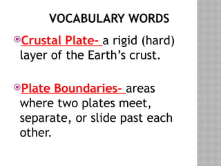 PLATES BOUNDARIEDFRFRVRVTUVTUVNUVTTS.pptx