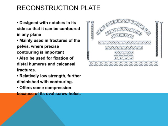 Plates in orthopaedics.pptx | First Aid | Injuries