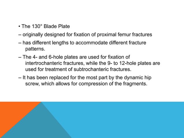 Plates in orthopaedics.pptx | First Aid | Injuries