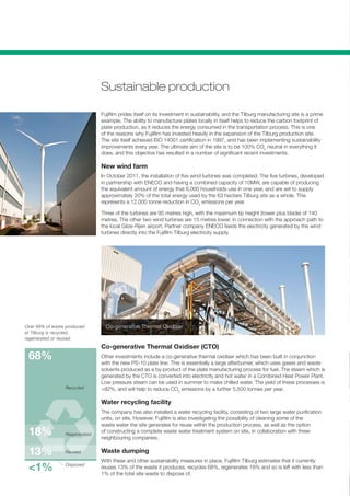 FUJIFILM Plates manufacturing tilburg | PDF | Chemistry | Science